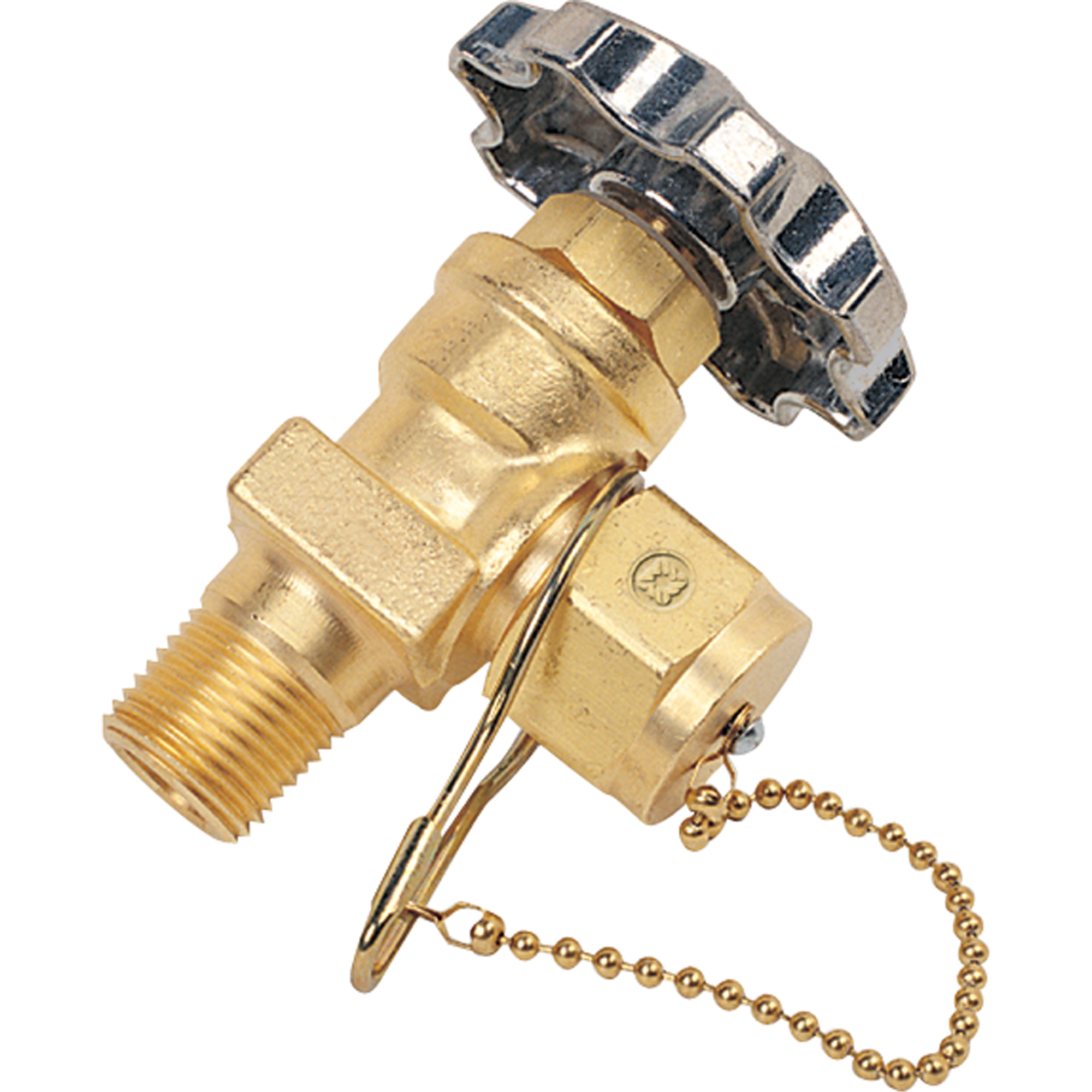 Western Enterprises Station Valve with Dust Cap & Chain, Brass TTT853 ...